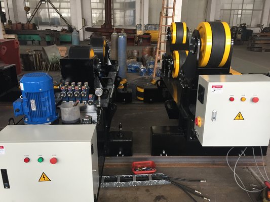 Ролики черного бака картины поворачивая при емкость 80 тонн, покрынная с колесами PU