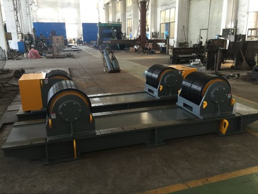 Hochleistungskessel-Rohr-herkömmlicher Schweißens-Rotator mit Geschwindigkeit der Rollen-0.1~1m/min