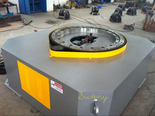 Double Turning Welding Positioner Turntable 1500mm 3 Jaws Chuck 110V-600V