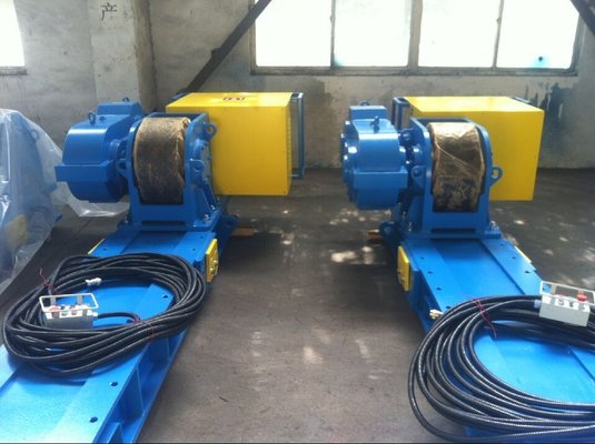 Bolzen-Anpassungs-herkömmlicher Schweißens-Rotator für Rohr, verdrahteter Behälter-Rotator HGK-10