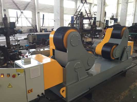übereinstimmender Rotator 10T 1.5KW Selbst, Energie-Rollen für das Rohr, das PU schweißt, dreht sich