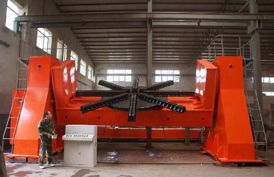 50 Bewegungsrotations-Frequenz-Steuerung des Tonnen-Wiegen-rotierende örtlich festgelegte Schweißens-Stellwerk-15kw