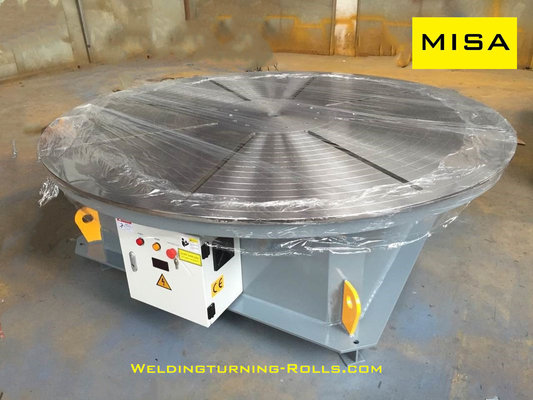 3 Jaws Chuck Welding Positioner Turntable 1200mm Diameter 2000kg Loading Capacity