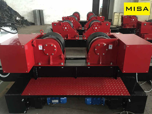 Conventional Tank Fit Up Rolls Growing Line With 6-60m / h Velcocity PU Wheels