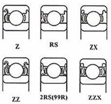 China bearing factory 6200,6300,6400,618,628,619,606,607,608,609 Deep Groove Ball Bearings