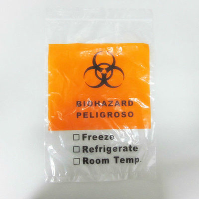 lab bag , Biohazard specimen transport bag