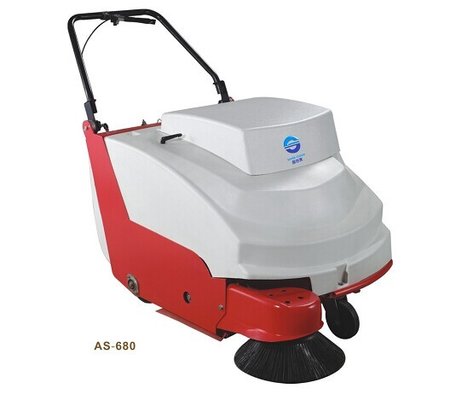 High Speed Indoor Manual Sweeping Machine / Floor Washing Machine
