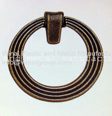 Antique brass Pulling ring,cabinet handle,diameter61,single ring,furniture drawer ring.