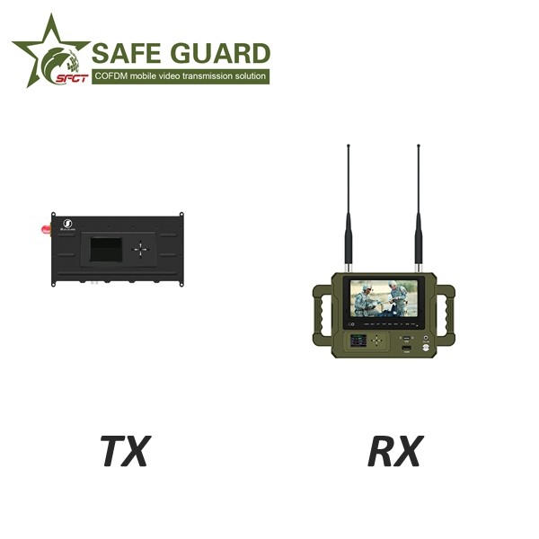 UAV surveillance COFDM video link