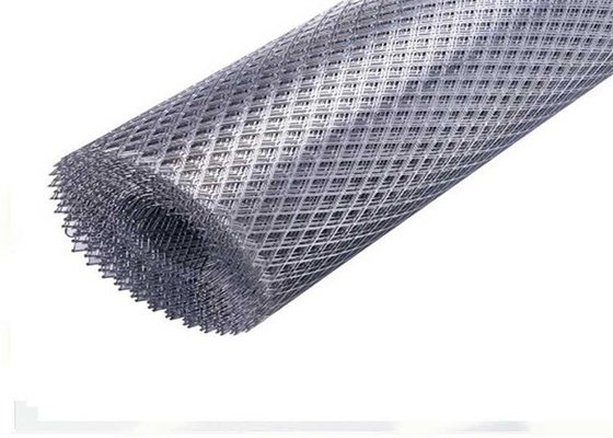 Galvanized Steel Grill Expanded Metal Mesh Diamond Hole Shape Free Sample