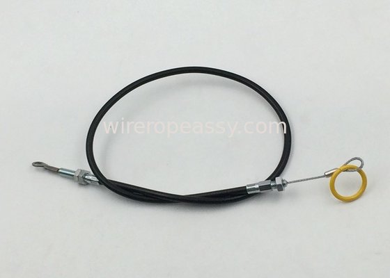 Stainless Steel / Galvanized Steel Wire Coated Steel Wire Rope Fittings 7 * 7