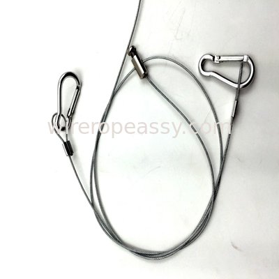 1.2mm Galvanized Pendant Lamp Kit / Signage Suspension Kit With Ceiling Wire