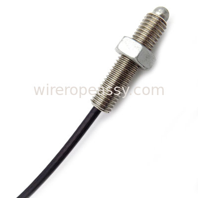Wire Rope Assembly  thread Cable With Diffrent Shaps And Black Coating