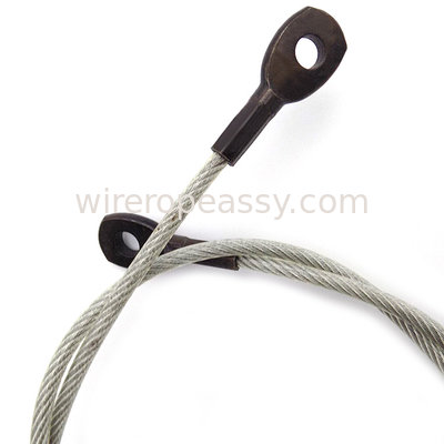 Wire Rope Assembly Fitting Machines Cable With Thimble All Dimentions Available
