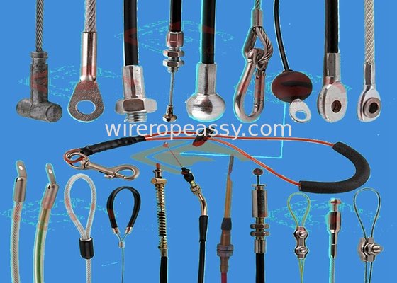 Stainless Steel Cables And Fittings For Gym / Industrial / Lighting