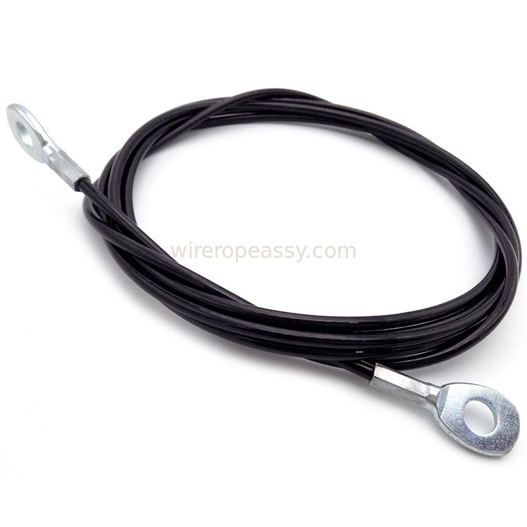 Wire Rope Assembly Security Galvanized Gym Steel Wire Cable with Crimp Eyelet