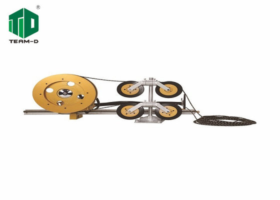 Hydraulic Wire Saw Machine With Large Drive Wheel And Pulley Sets