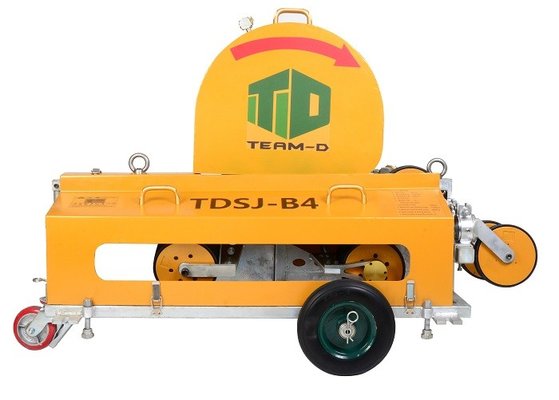 Horizontal Rope Concrete Cutting Wire Saw Machine 15 M Longest Rope