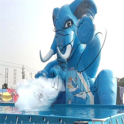 Children SuperSlide Big Inflatable Inground Swimming Pool Water Slide