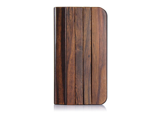 Handmade Bois De Wood Cell Phone Case , Iphone 4 / 4S Back Covers