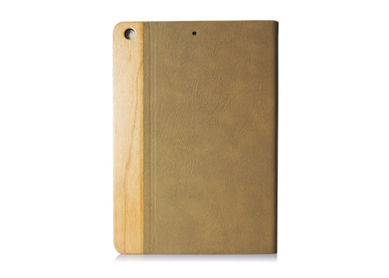 Tablet Leather Ipad Air Wooden Case 