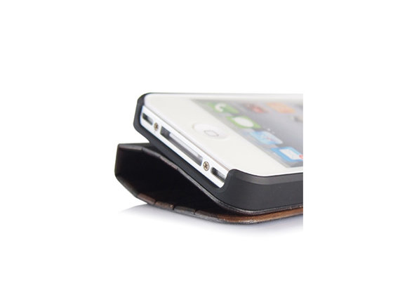 Anti Radiation Wood Real Cell Phone Case , Universal Iphone 4s Folio Case