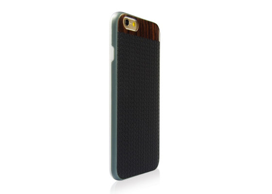 Classical Cell phone Case Genuine Willow Leather Soft TPU PC Shell