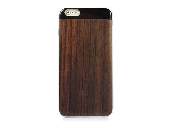 Shining Soft TPU Wood Samrt Phone Case , iPhone 6 Phone Cases
