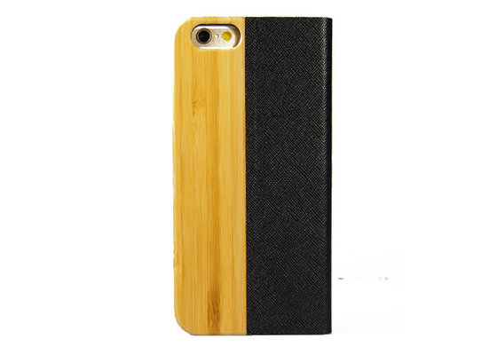 PU Leather iPhone 6 Phone Cases Rubber 0ill Coating Shinning PC Shell