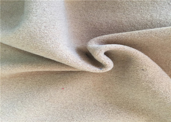 60% Warm Wool Woven Fabric , Washable Wool Fabric For Scarves