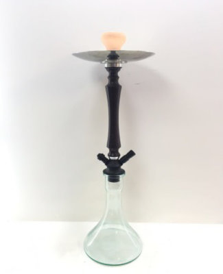 Aluminum Transparent Hookah Shisha Lounge Nargile  Arab Hookah with Single Pipe