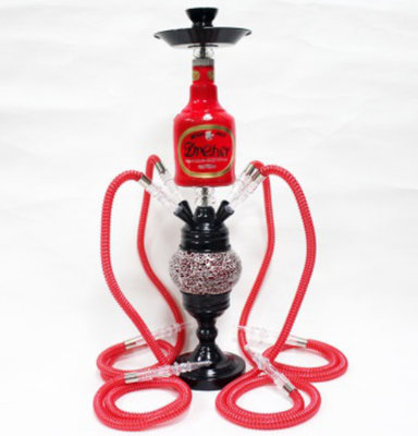 Woyu Resin Hookah Four Silicone Pipes Three Color Customer Design Recreation Clubs Shisha