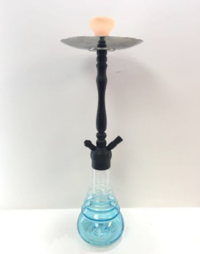 Woyu Aluminum Hookah Customer Design Blue Bottle with LED Light Best for Clubs