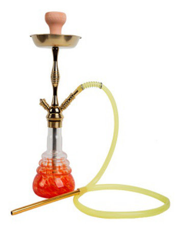 Woyu Zinc Alloy Hookah Colorful Glass Bottle Customer Design Single Pipe Shisha Tobacco Nargile