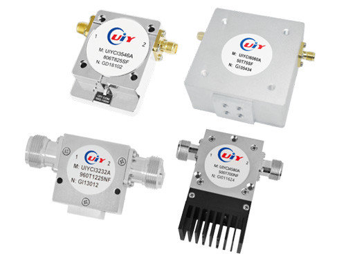 Small UHF Coaxial isolator isolator Can be dual junction and customized Guaranteed for one year standard