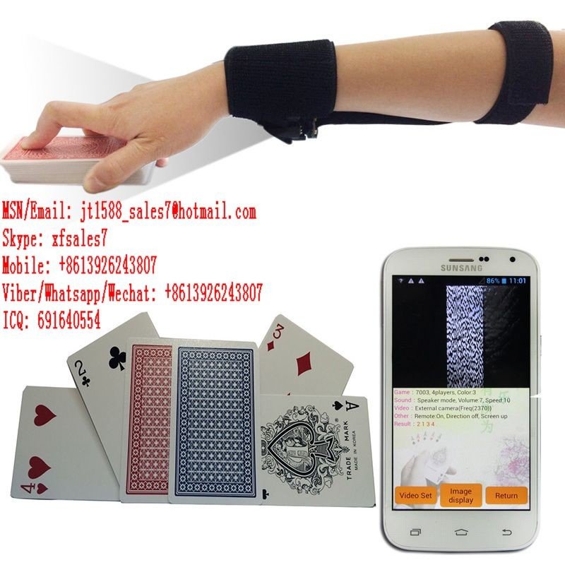 XF Korean Royal Plastic Playing Cards With Invisible Ink Markings For UV Invisible Contact Lenses And Poker Analyzer