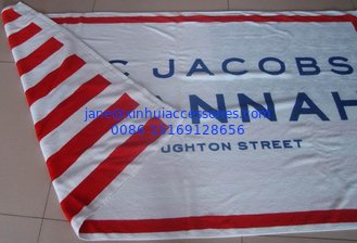 China Uniqu 100% Cotton Good Quality Double Side Custom Print Beach Towel supplier