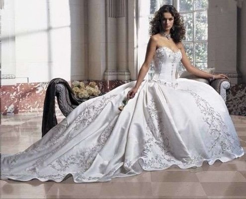 wedding dress, bridal dress, wedding gown