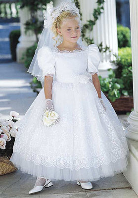 flower girl dress, communion dress, girl's dress,girls' dress