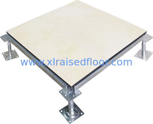 FS800 Cement infill steel raised floor ceramic finish,600*600*35mm