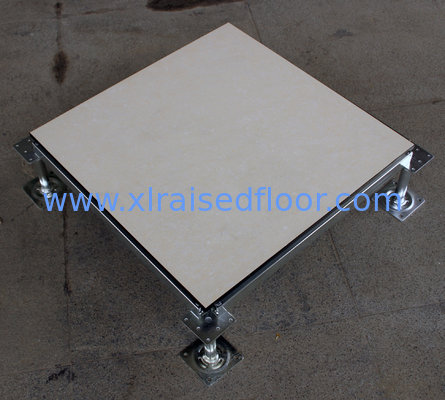 FS800 Cement infill steel raised floor ceramic finish,600*600*35mm