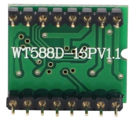 Voice Module WT588D-16P Change Voice at will WT588D 16M 6K Sampling 500 seconds