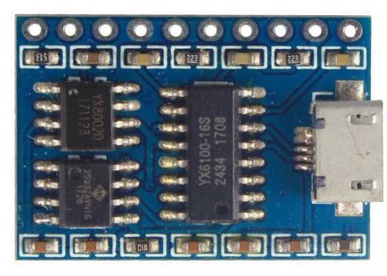 MP3 Player Module MP3-FLASH-10P Serial Port Control with 3W Power Amplifier USB for 5V Spot