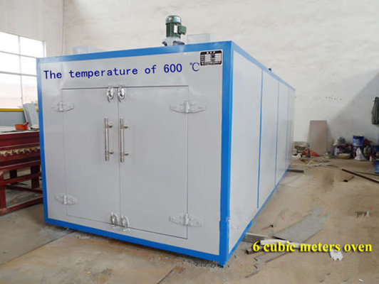 Electric oven6m³600℃High efficiency energy saving product production equipment120kwAuto-ControlInner stainless steel man