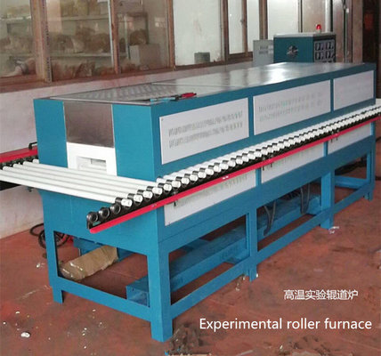 Experimental roller furnace