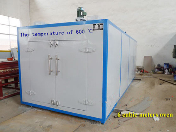 Electric oven6m³600℃High efficiency energy saving product production equipment120kwAuto-ControlInner stainless steel man