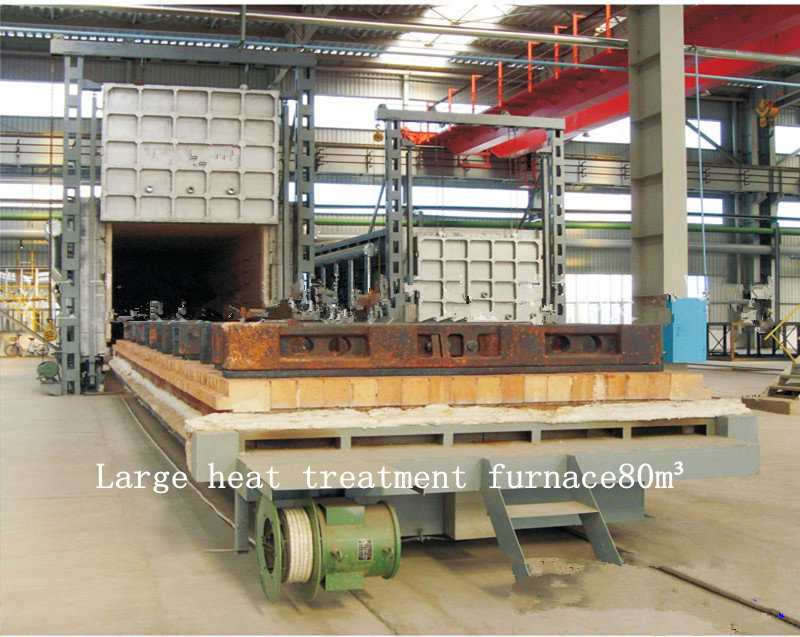Industrial furnace for heat treatment 80m³1000℃Professional manufacture of steel parts annealing furnace