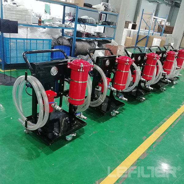 hydraulic oil suction filtration unit oil purifier cart machine