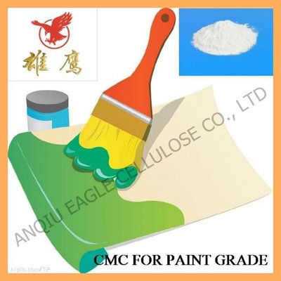 Paint grade CMC as thickeners
