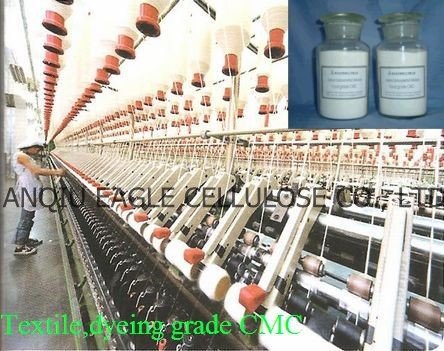 Anqiu Eagle TEXITILE GRADE sodium CMC powder